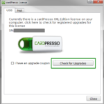 Upgrade a cardPresso license – CARDPRESSO – Knowledge Center