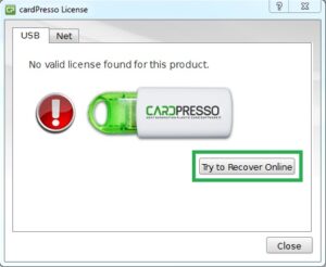 (review last) cardPresso runs in demonstration mode – CARDPRESSO – Knowledge Center